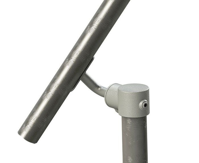 Wall-to-Floor Offset Handrail SR-518C58 - Simplified Building