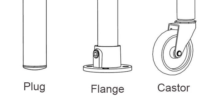 Steel Table Legs - Heavy Duty & Durable - Simplified Building