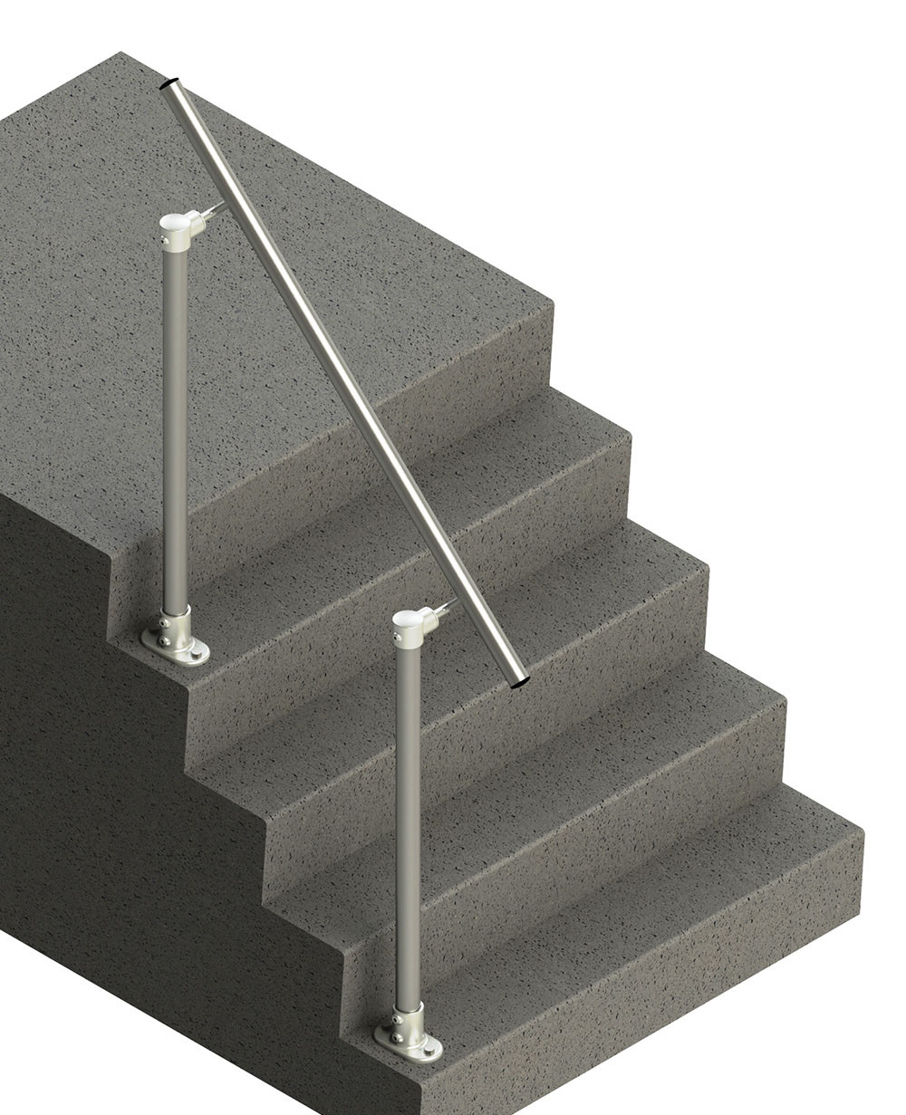 Variable Angle Offset Handrail SR-518 - Simplified Building