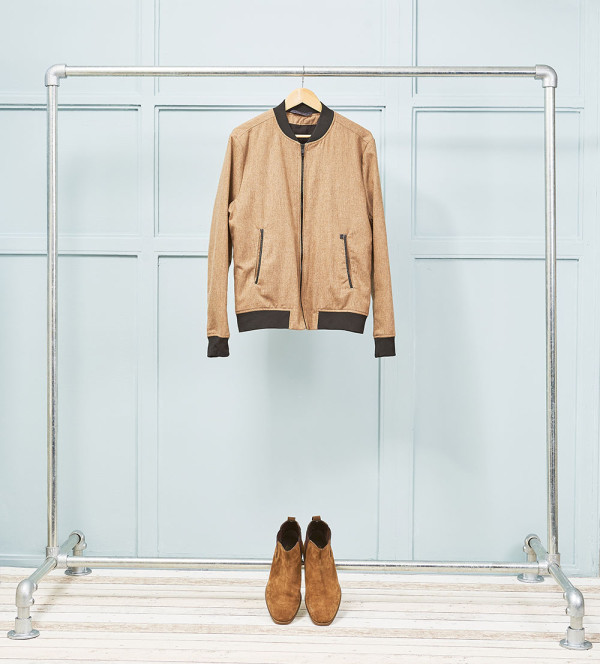 Freestanding Clothing Rail with Double Bar - Simplified Building