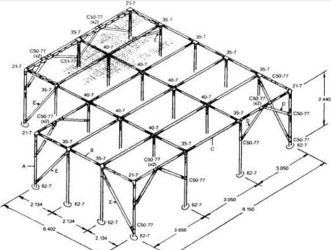DIY tube clamps structures - Simplified Building