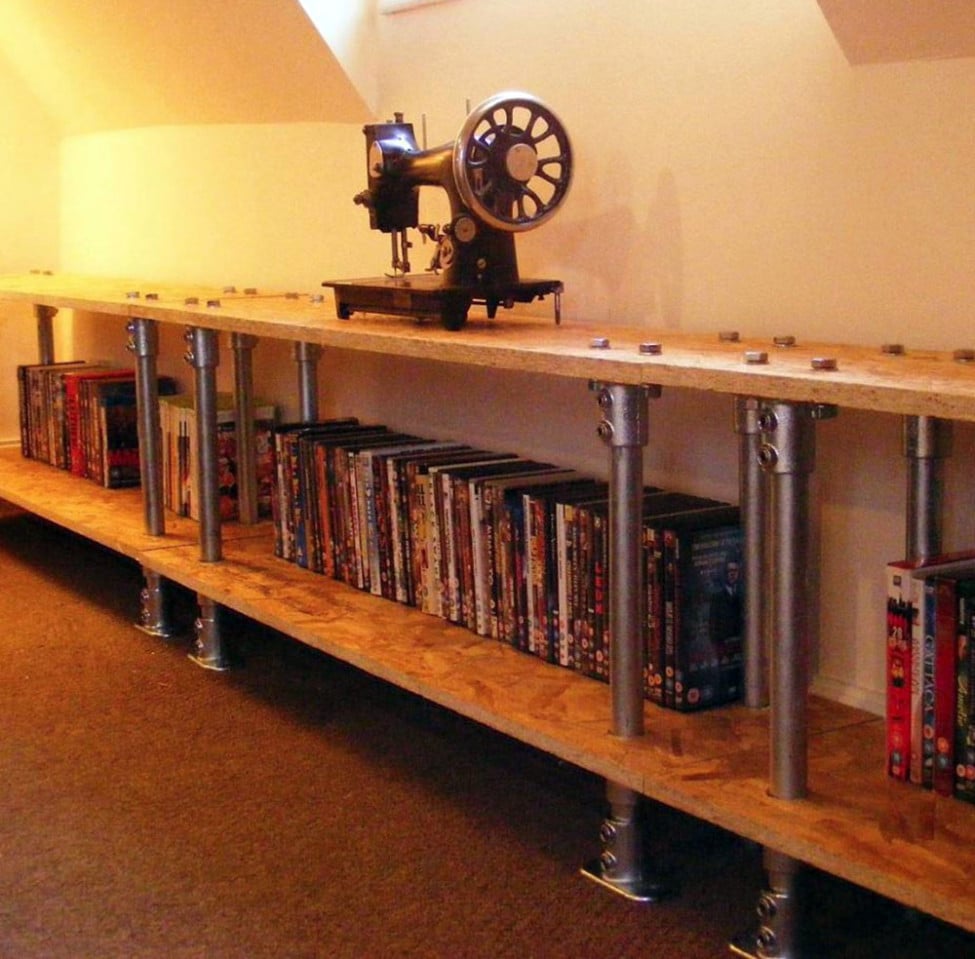 DIY scaffolding storage units: Plans and photos - Simplified Building