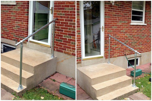 10 DIY Outdoor Handrail Ideas - Simplified Building