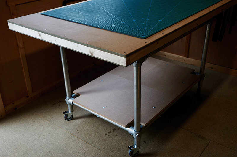 Modular Steel Table Frame Kit - Simplified Building