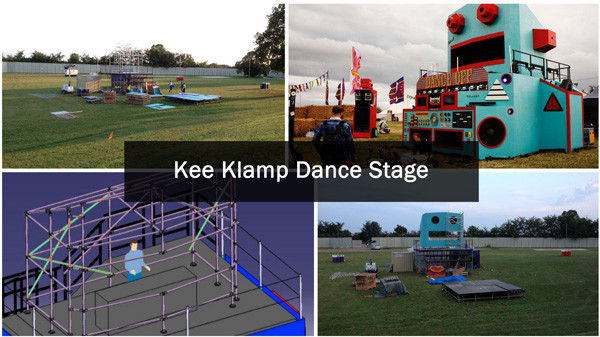 Kee Klamp stage - Projects - Simplified Building
