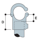 Kee Klamp, A10-8 - Split Single Socket Tee, Key Clamp - Simplified Building