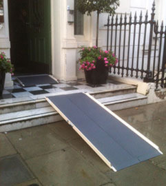 Portable wheelchair ramps for the disabled and elderly - Simplified ...