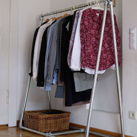 Heavy Duty Clothing Rail - Simplified Building