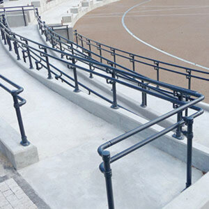 DDA Compliant Handrail - Simplified Building
