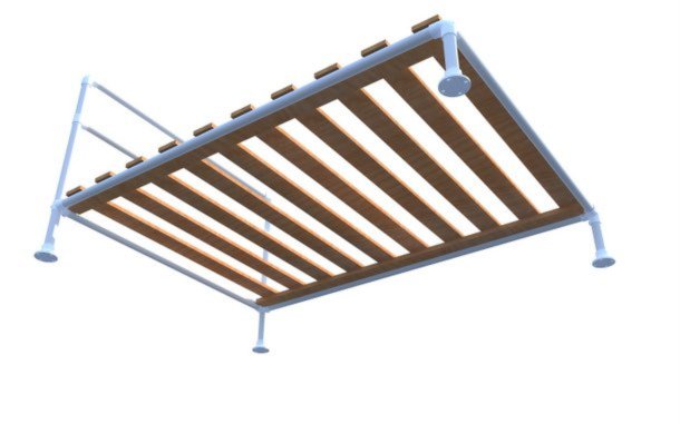 DIY bed made from tube - Projects - Simplified Building