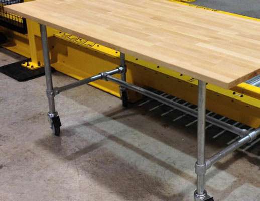 Steel Table Frame Kit - Simplified Building