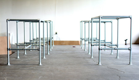 Rugged Metal Table Frame Kit - Simplified Building