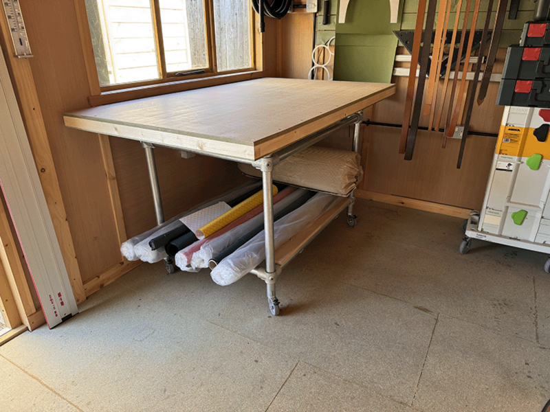 Modular Steel Table Frame Kit - Simplified Building